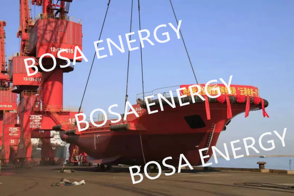 Bosa Energy Helps China's First Marine Pure Electric Tugboat Set Sail - 电池