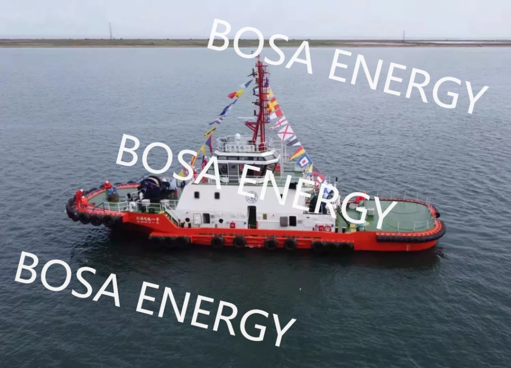 Bosa Energy Helps China's First Marine Pure Electric Tugboat Set Sail - 电池